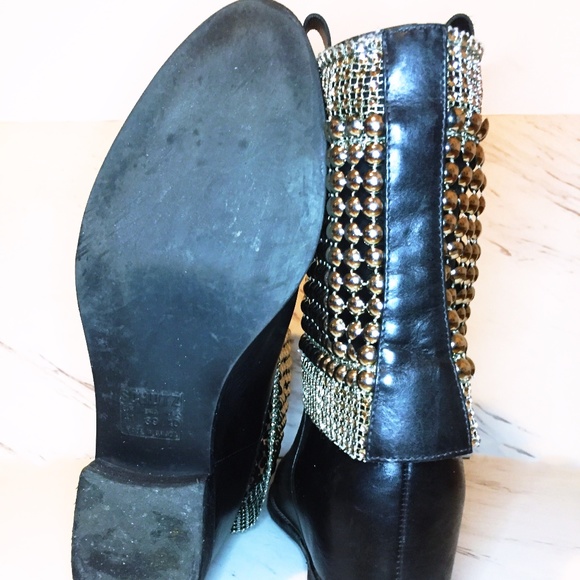 SCHUTZ | Shoes | Schutz Black Booties | Poshmark